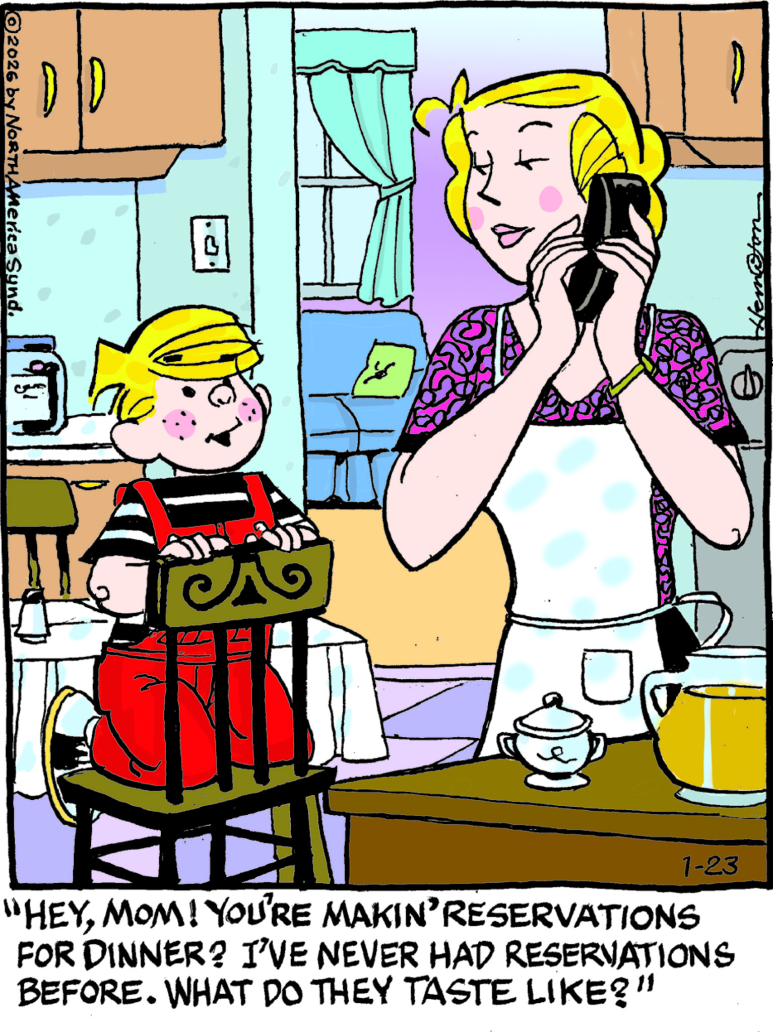 Dennis the Menace by H Ketcham, M Hamilton & R Ferdinand