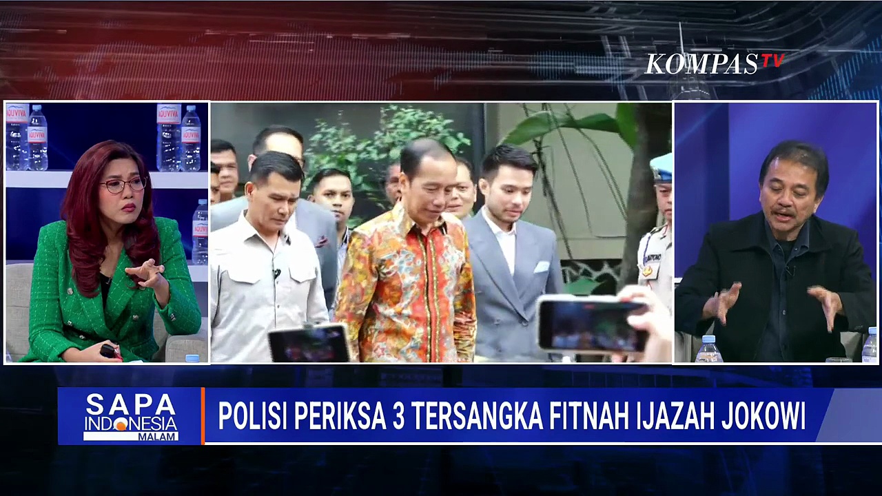 Saling Sanggah! Roy Suryo Beber Fakta Baru Pertemuan JokowiEggi Sudjana ...