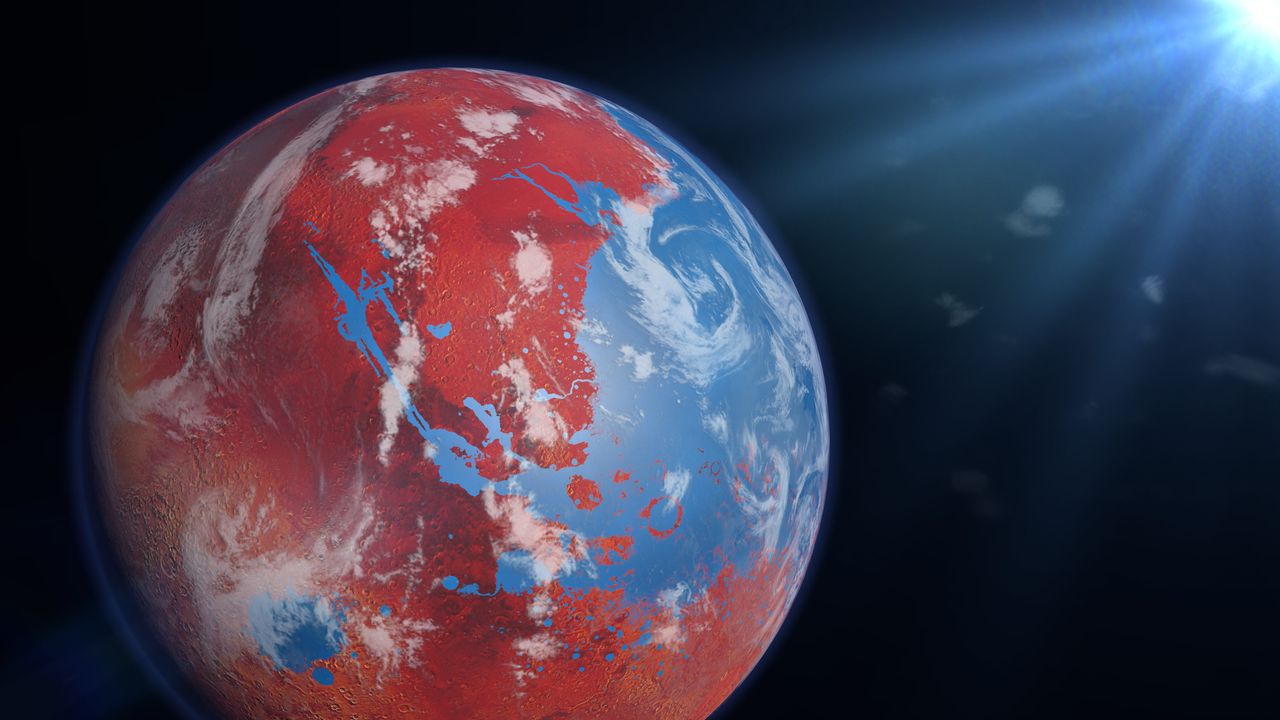 An ocean the size of the Arctic once covered half of Mars, new images hint