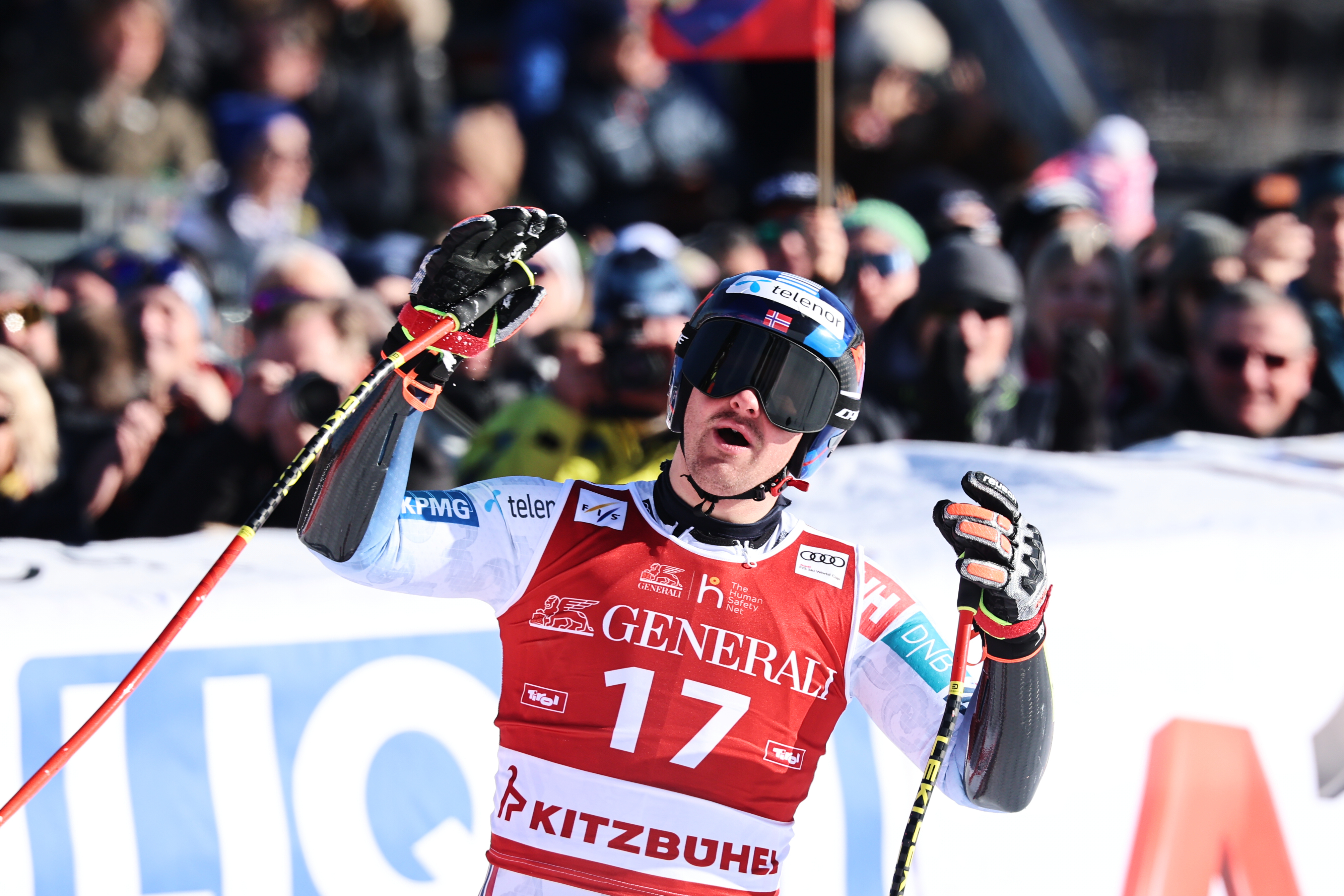 Jansrud rystet etter nestenulykke for Sejersted: – I all verdens rike!