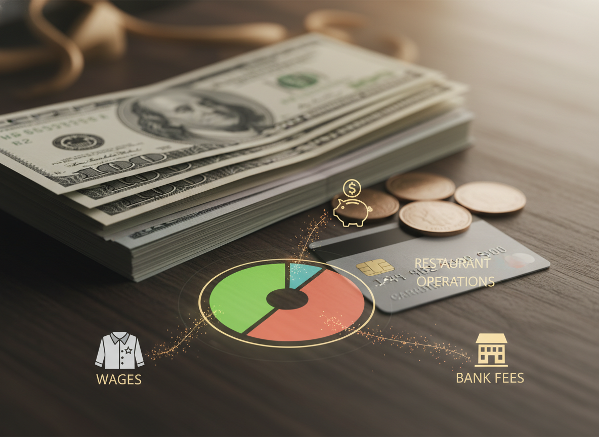 The truth behind credit card tips and where your money goes