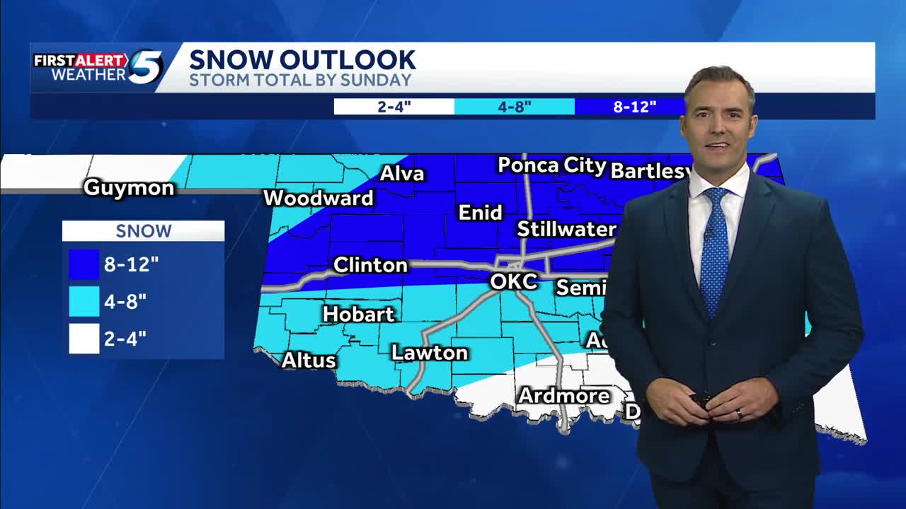 Friday Jan. 23, 2026 winter storm timeline