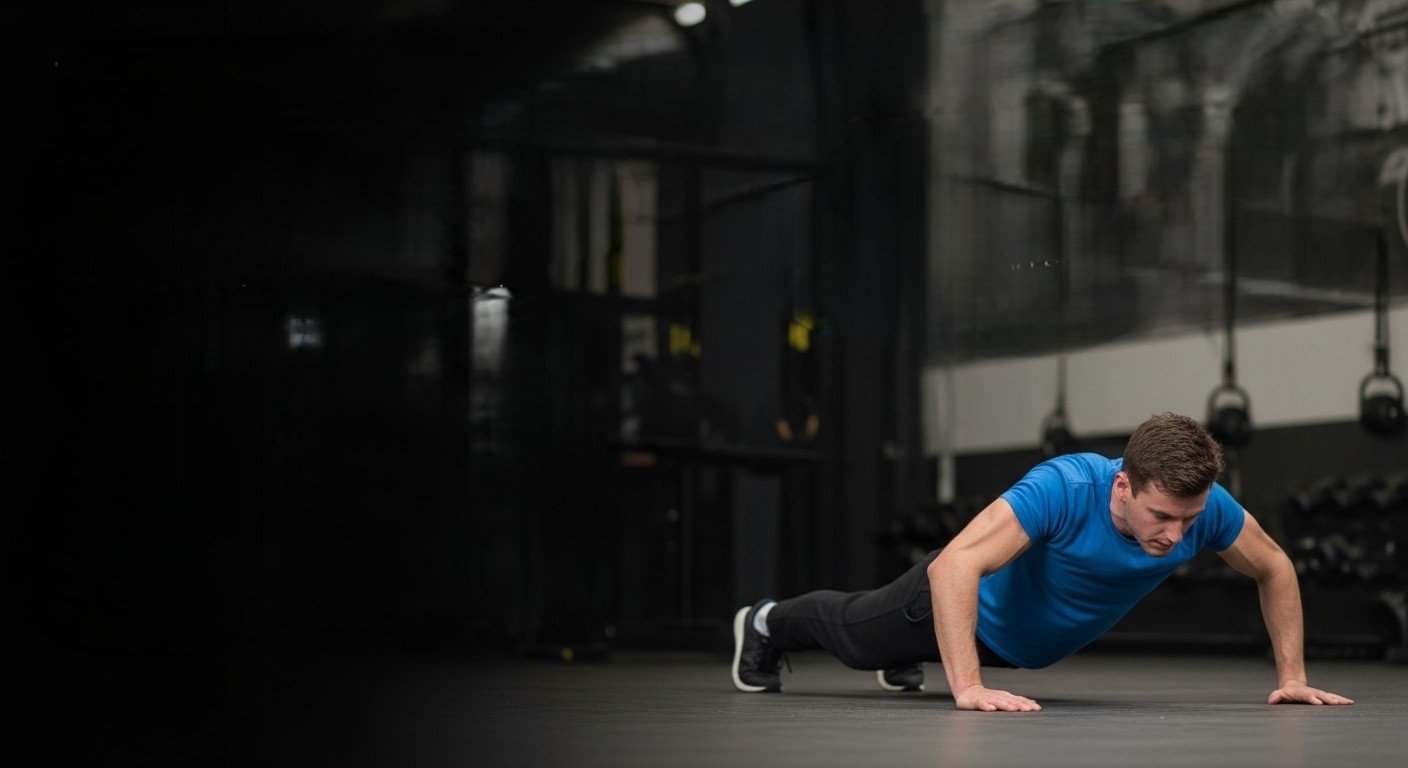 Ten push up variations focused on biceps growth and arm definition