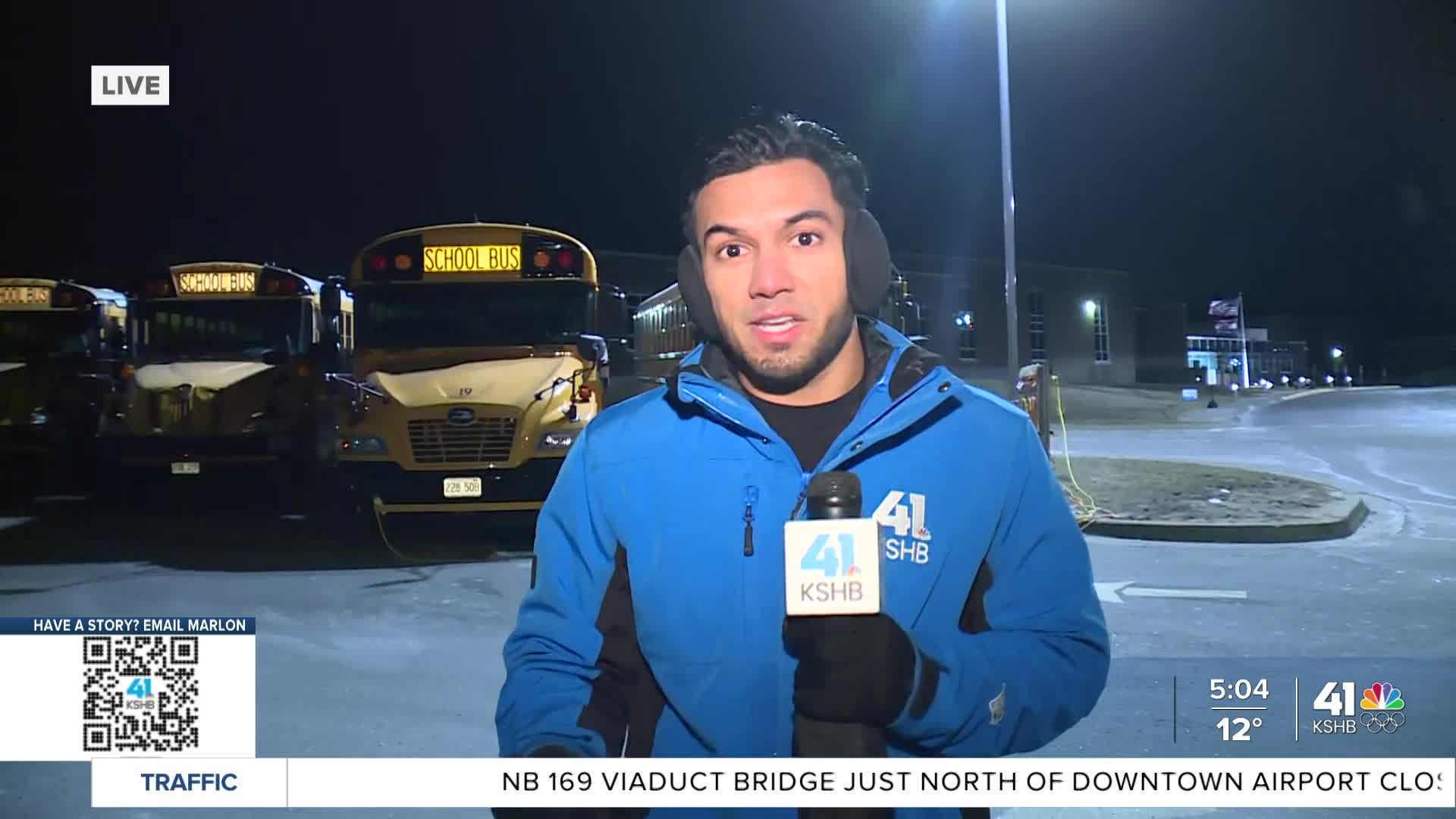 School districts working to get buses started, and students warm