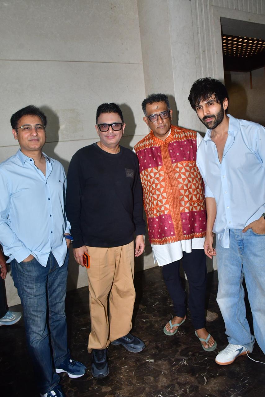 Co-stars Sara Ali Khan and Aditya Roy Kapur reunite at Anurag Basu's ...