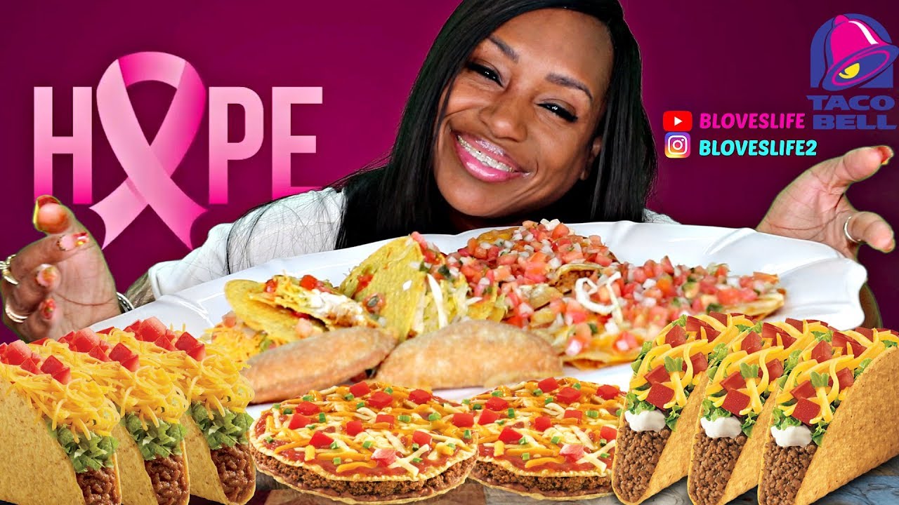 Taco Bell Mexican pizza and tacos taste test