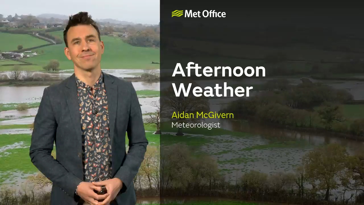 Met Office Friday afternoon weather forecast 23/01/2026