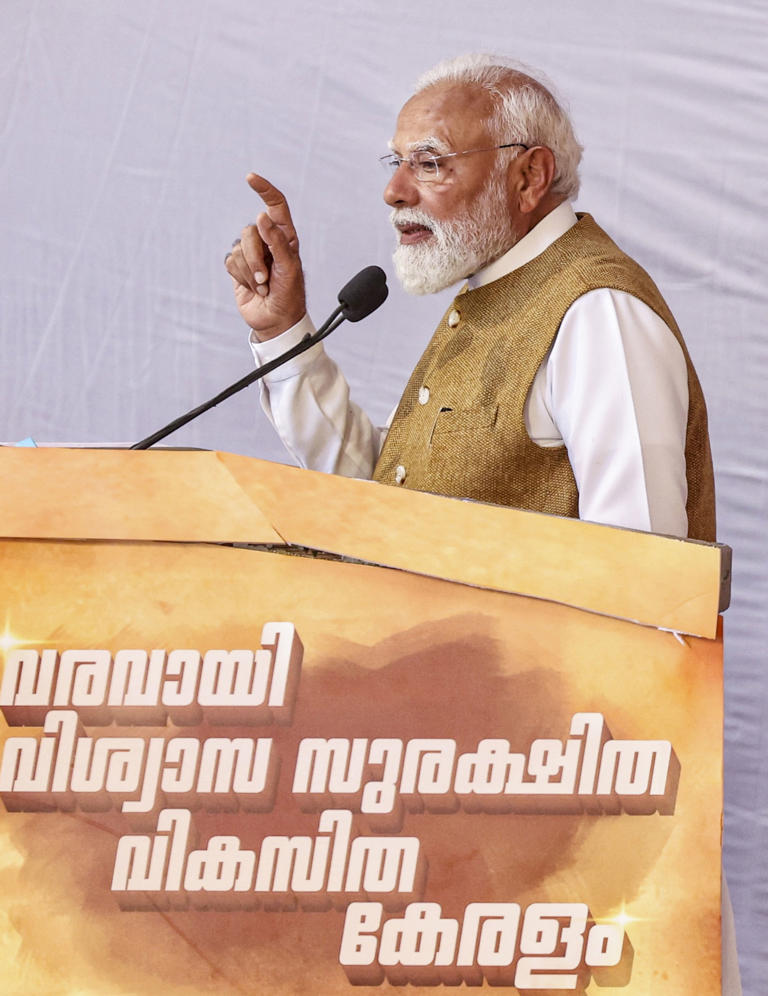 PM Modi hails BJP victory in Thiruvananthapuram civic polls