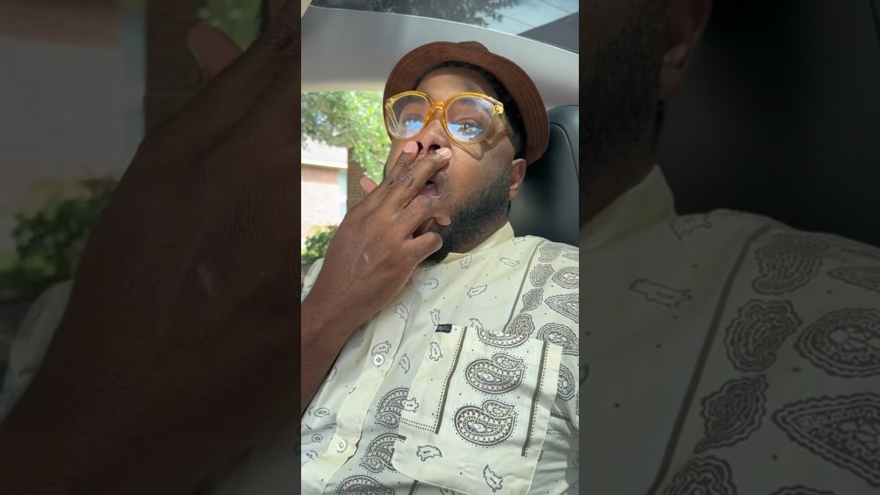 When someone lets one rip in the backseat