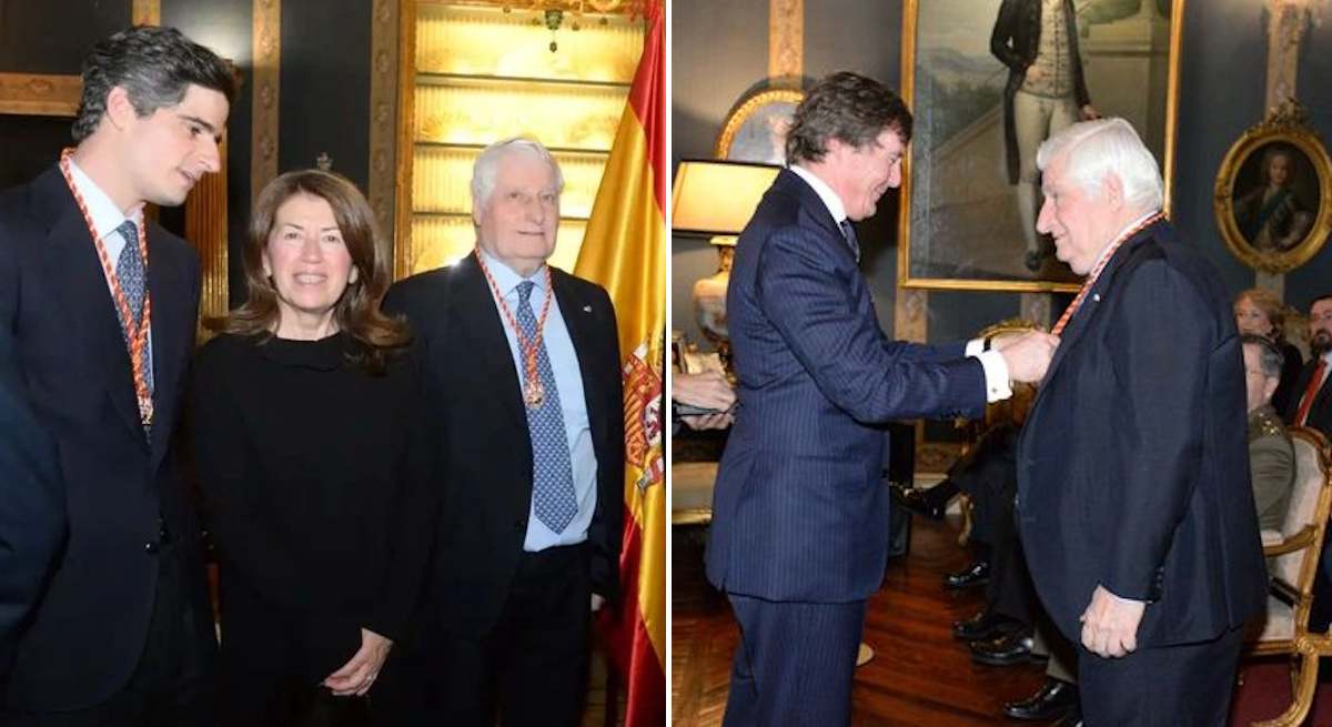 El Duque de Alba y su hijo Fernando recogen un premio en honor a toda ...