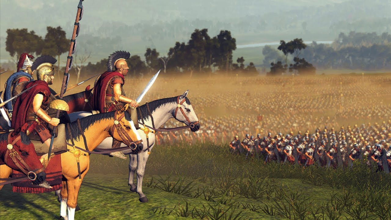Romans vs barbarians in an epic siege