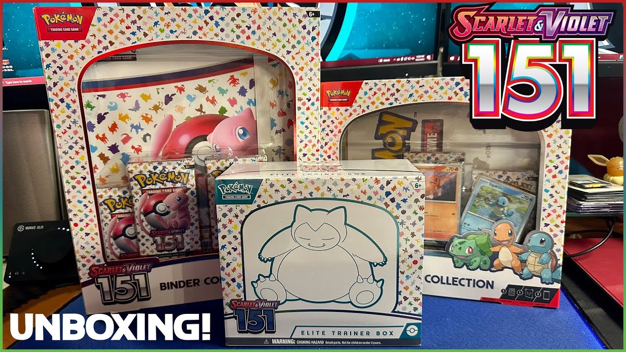 Pokemon Scarlet & Violet 151 ETB Unboxing!