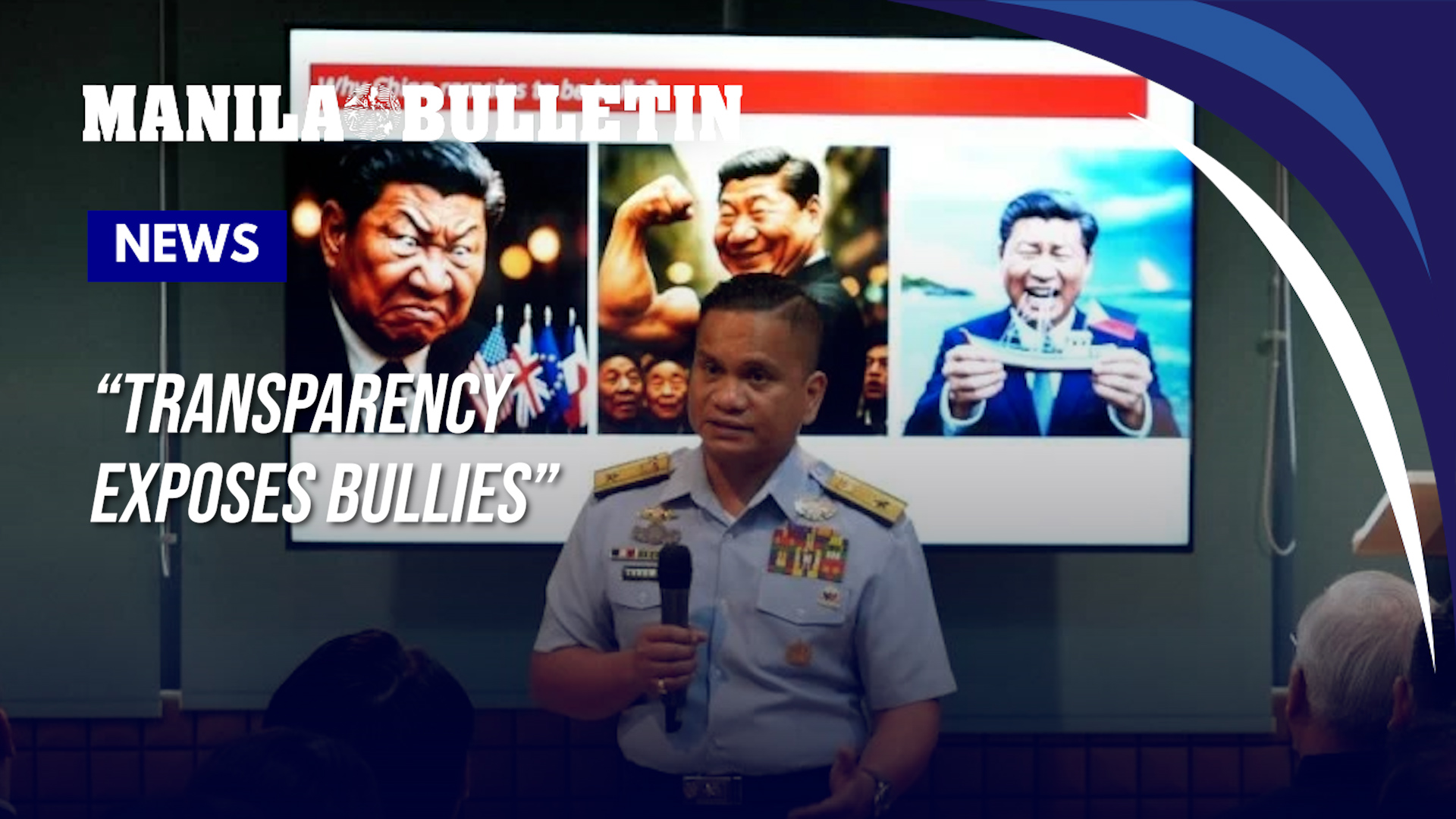 'Transparency exposes bullies': Tarriela tells China | MB Newsbreak