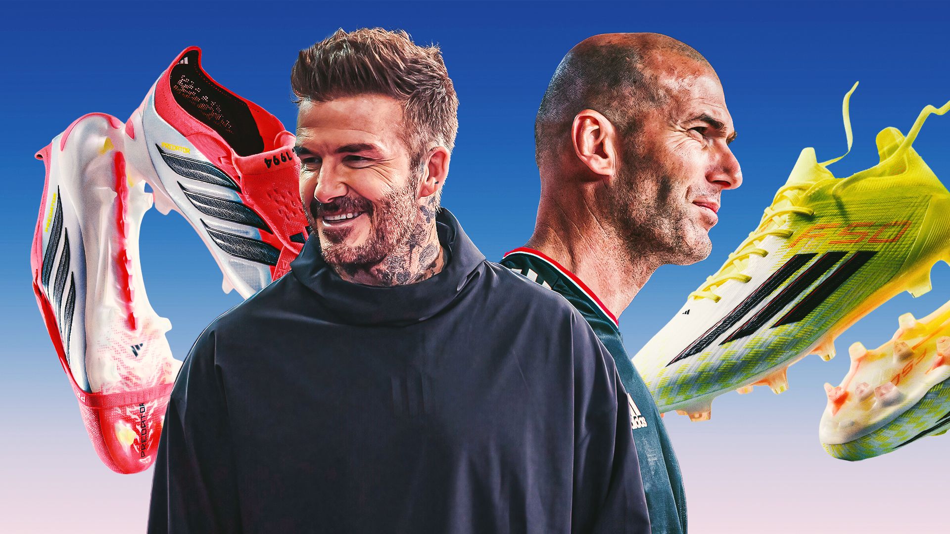 Video: 'It's time to choose' - Adidas icons David Beckham, Zinedine ...