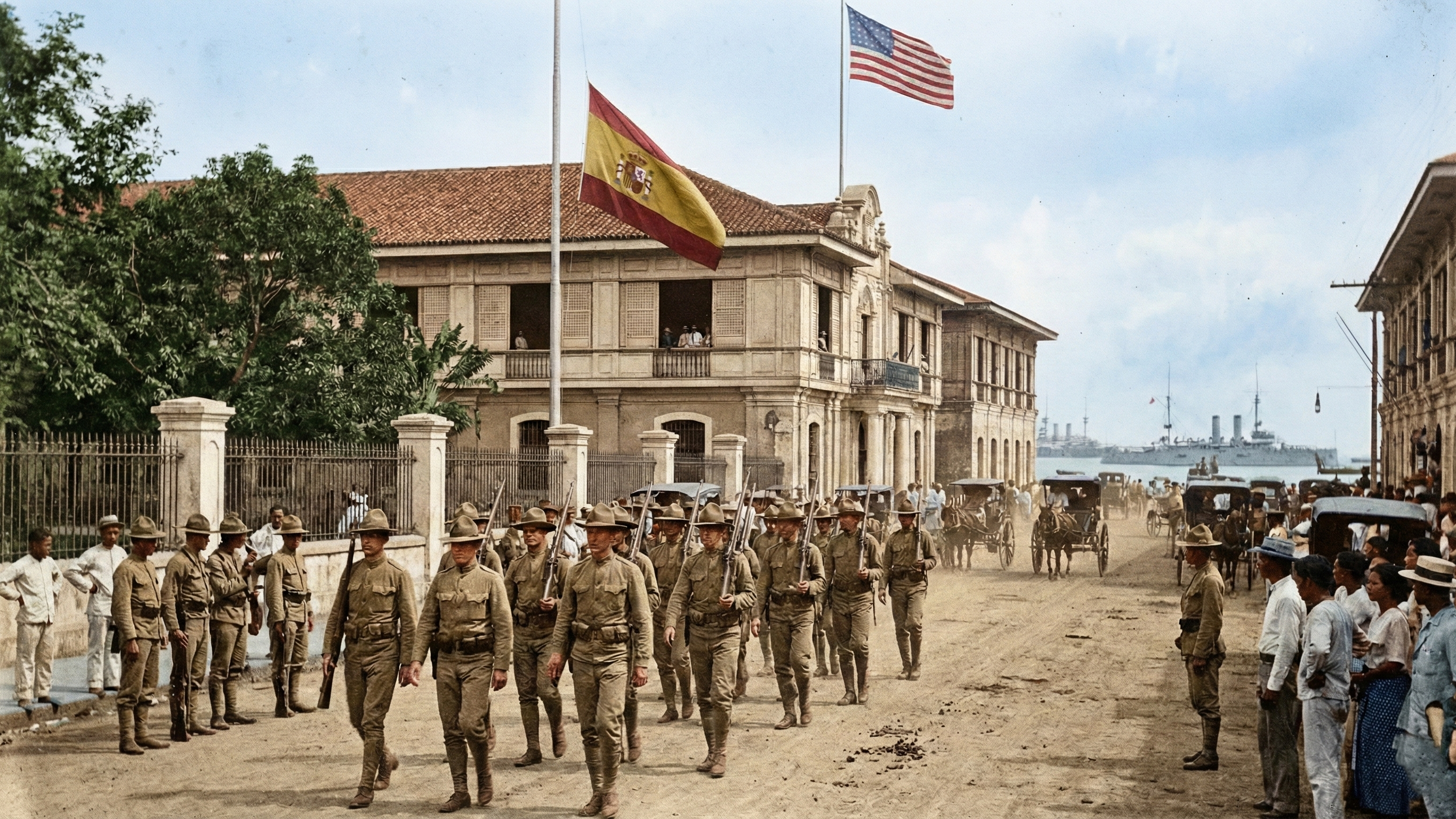 How the US outpowered Spain and took over the Philippines