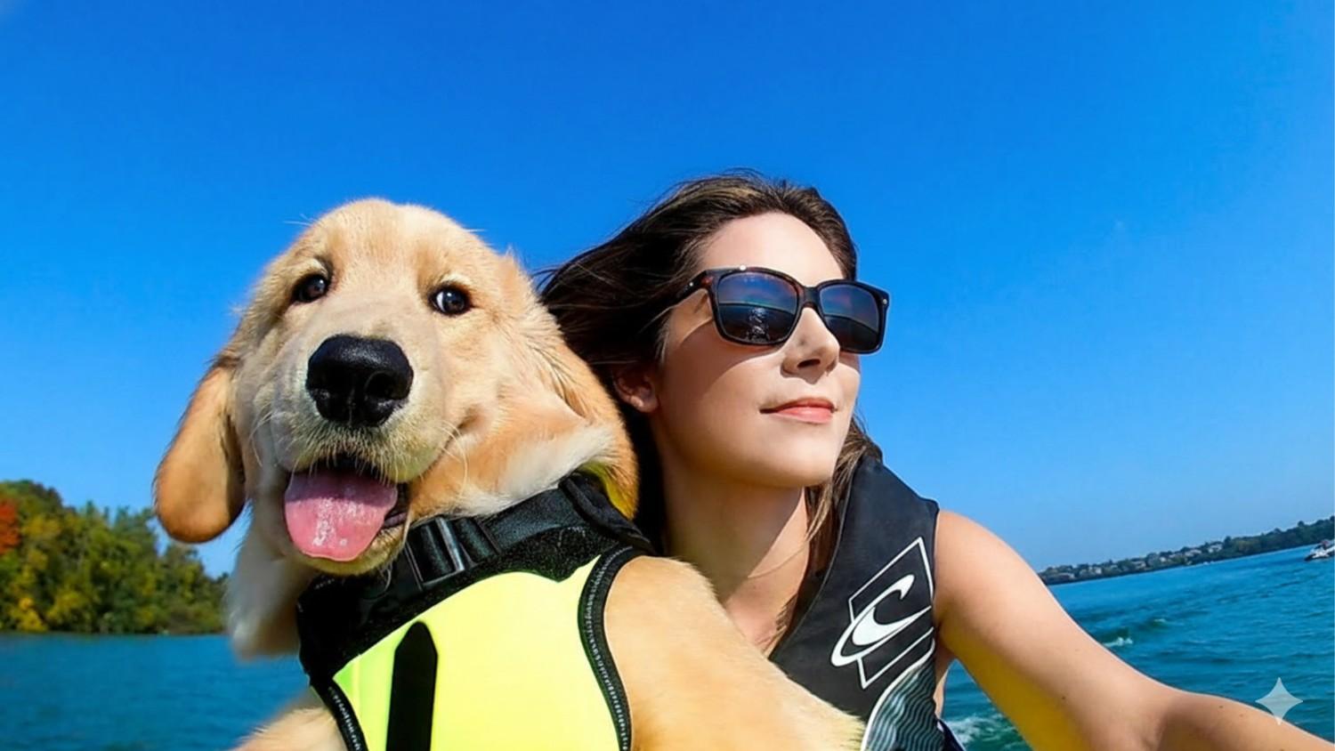 Why does this puppy look like a jet ski pro?