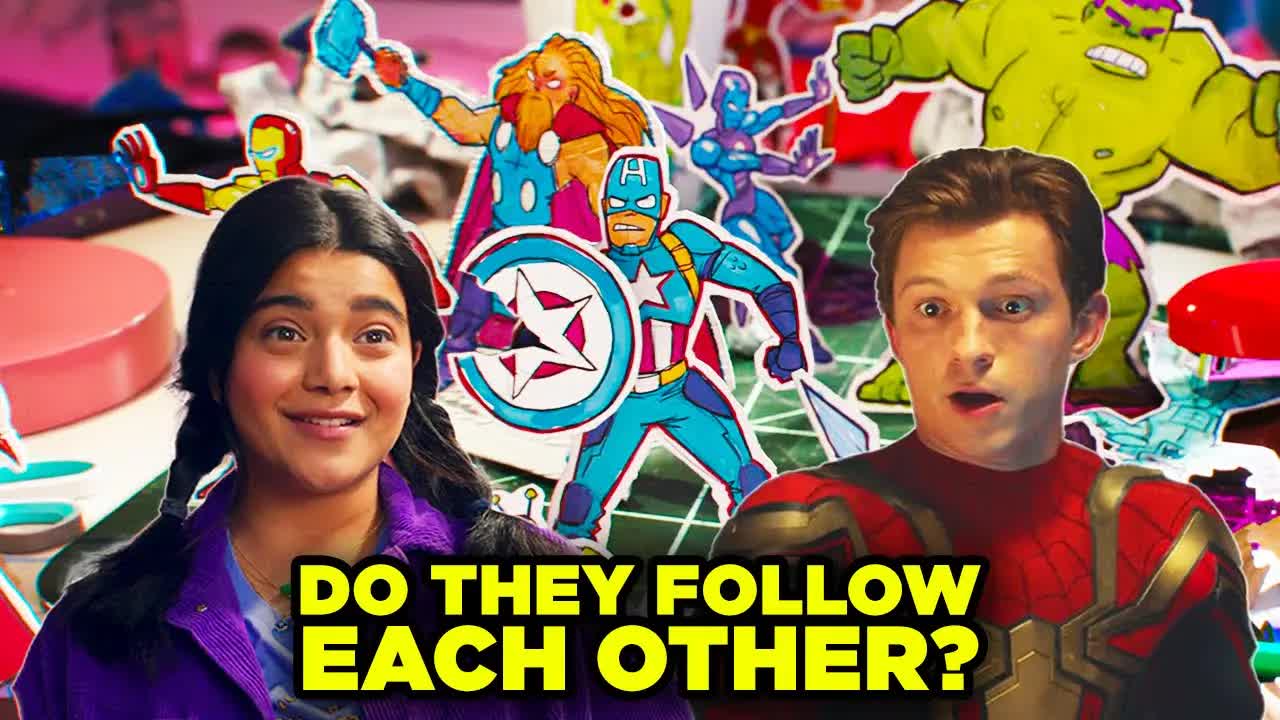 MCU YouTubers do Peter and Kamala follow each other?