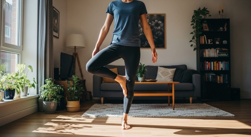 Simple exercises for ankle stability and control