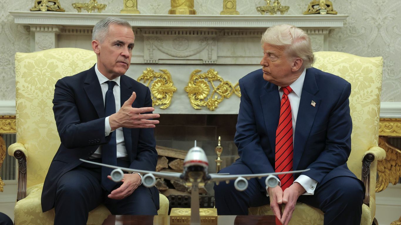 Trump escalates Carney feud after Davos dust-up