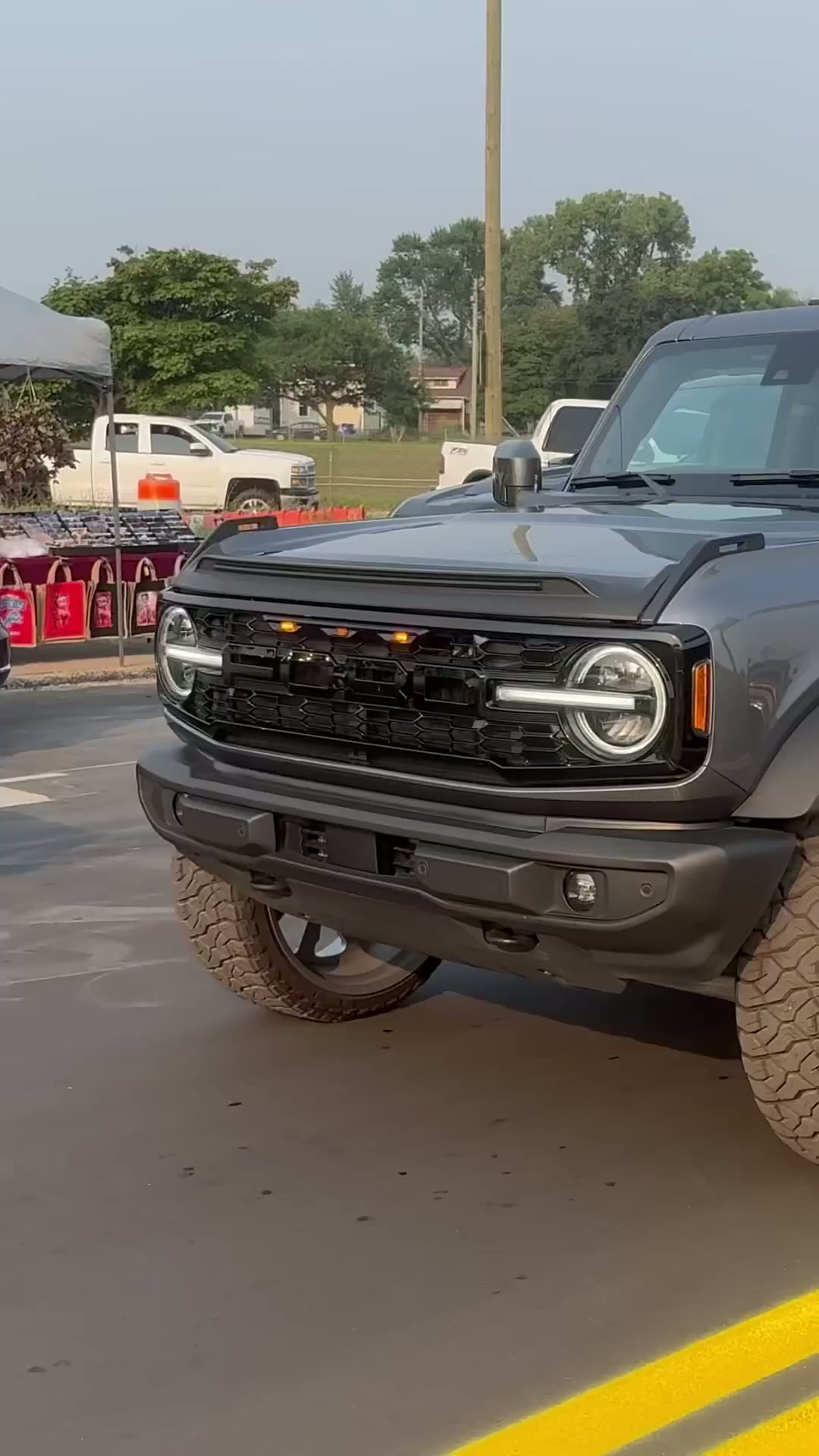 Ford Bronco on off-road 26’s Forgiatos riding