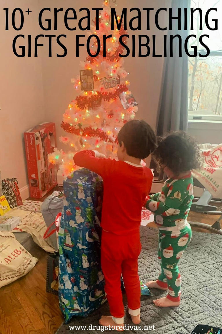 10+ great matching gifts for siblings