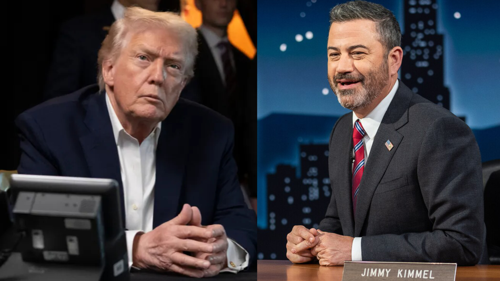 Jimmy Kimmel tags Trump with new 2-word 'chicken' nickname in latest roast