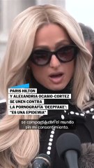 Paris Hilton se alía con Ocasio-Cortez contra la pornografía deepfake