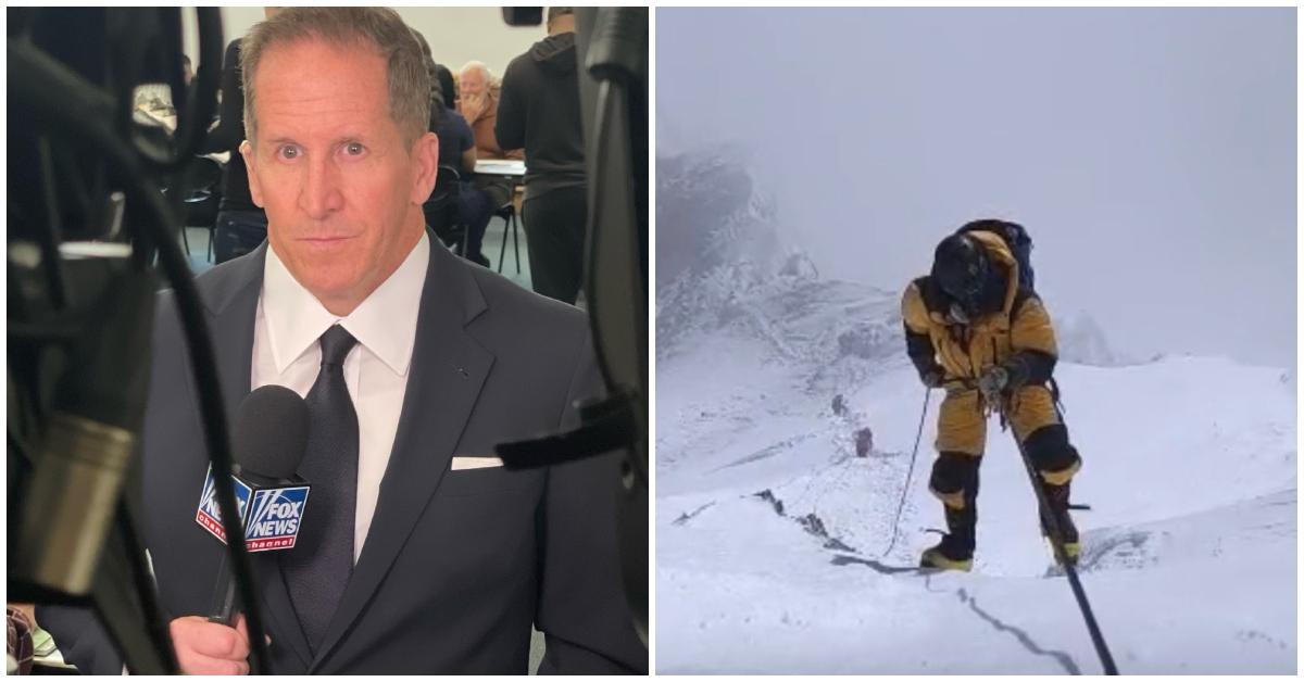 You can watch news anchor Mike Tobin's attempt to summit Mt. Everest