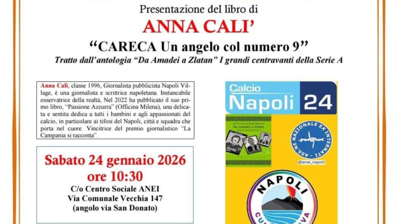 Careca. Un angelo col numero 9, a Pianura la presentazione del libro di ...
