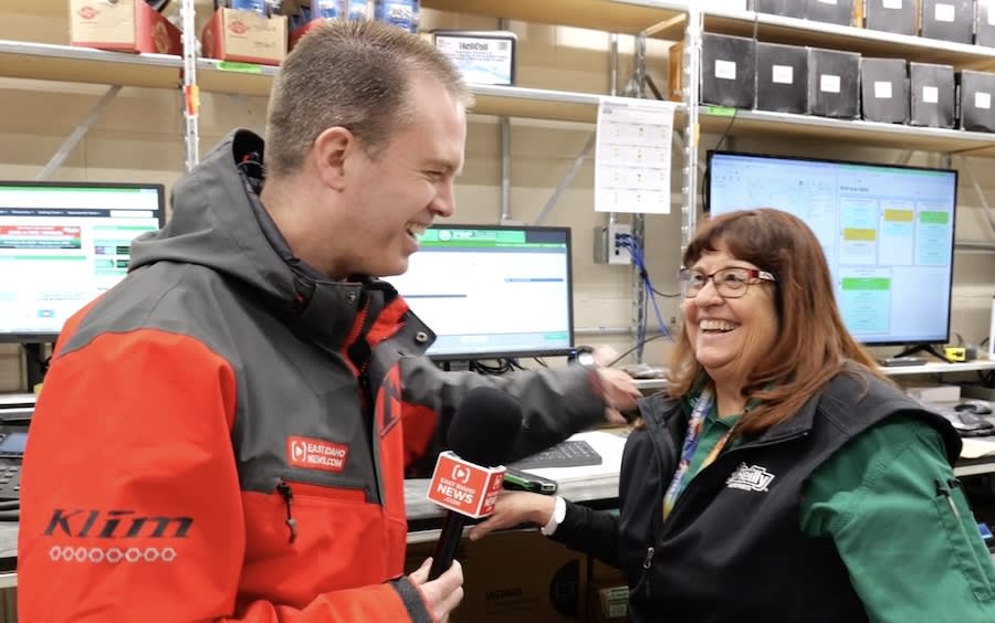 O’Reilly Auto Parts delivery lady has a surprise delivered to her for ...