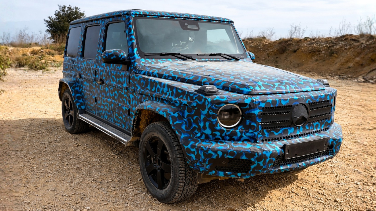 First look at the electric G Wagon off-road beast