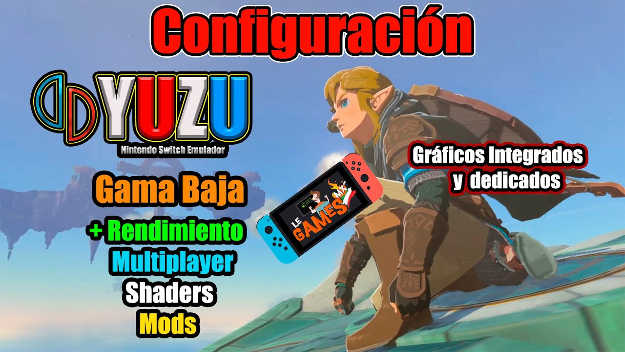 Yuzu emulador - Nintendo Switch en tu PC - configuración actualizada