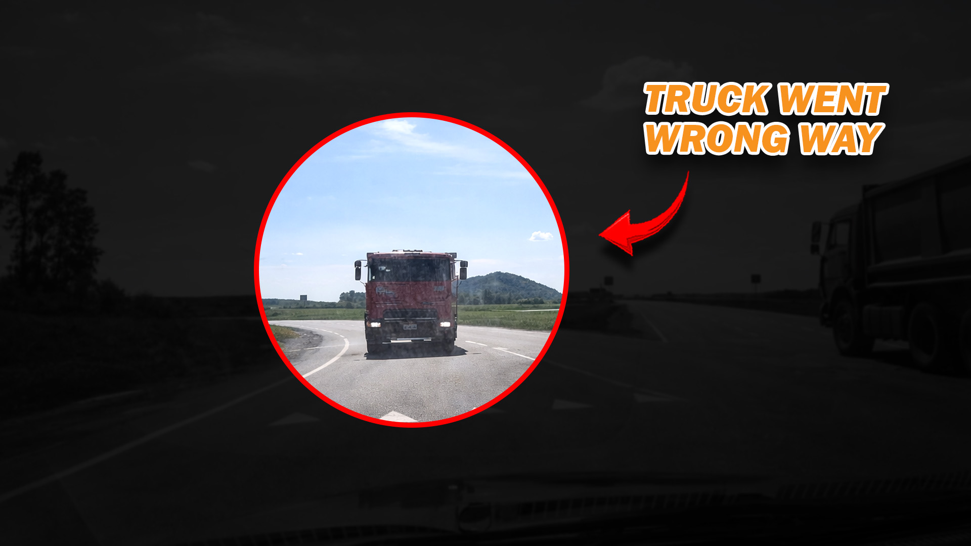 Truck loses control at high speed and hits another driver