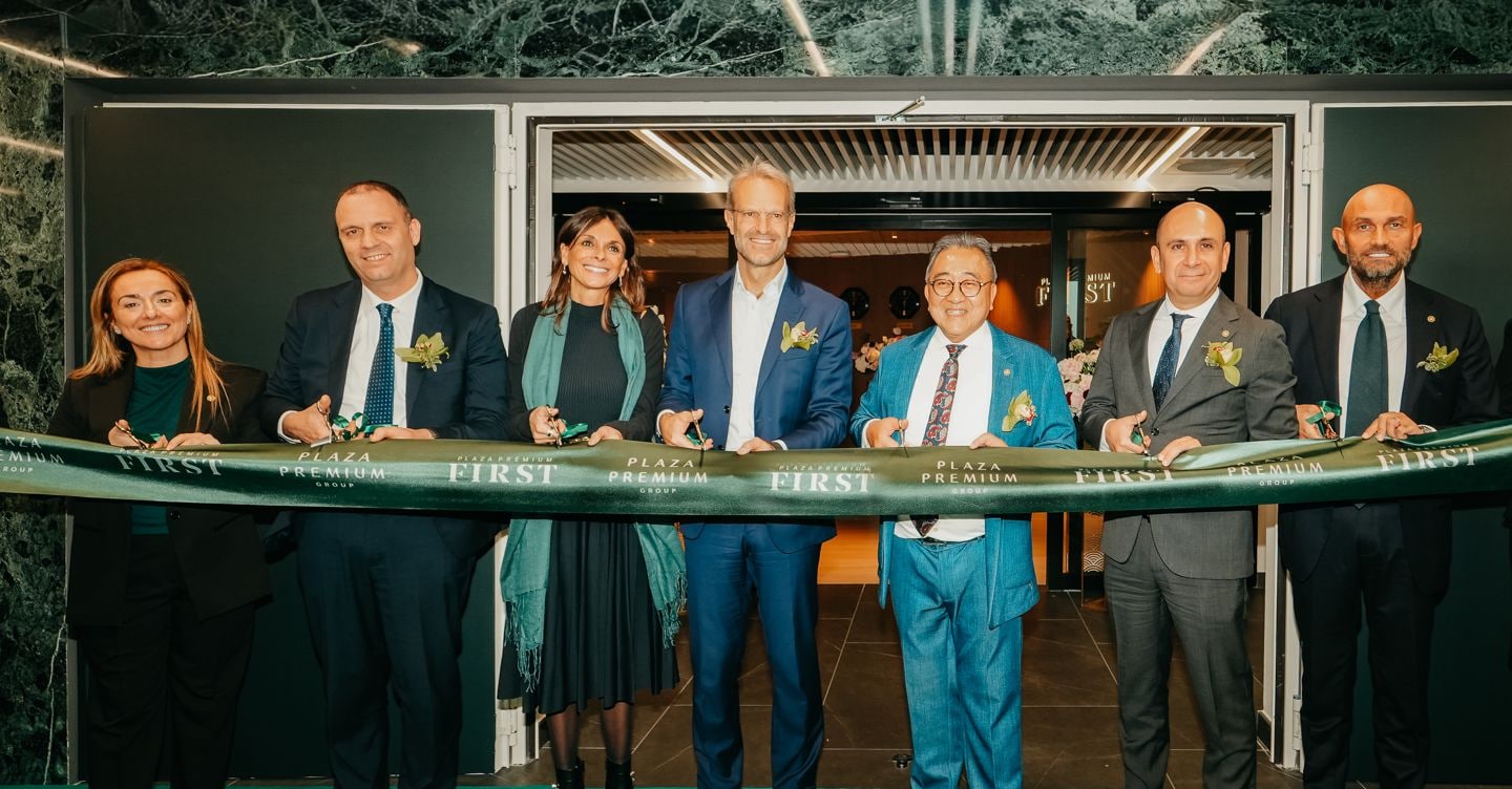 Fiumicino, inaugurata la prima Plaza Premium First Lounge d’Europa
