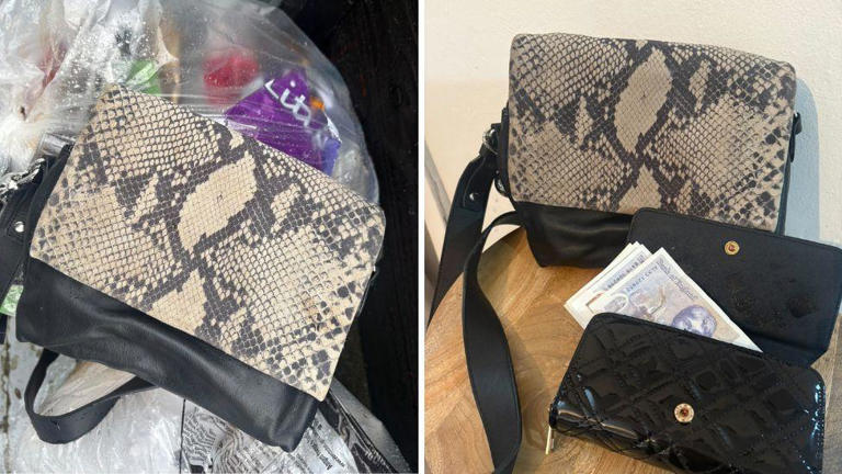 'Miracle' recovery after handbag with £500 cash inside ends up at tip