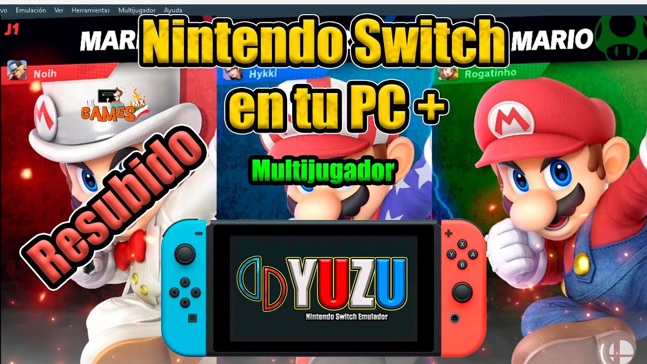 Yuzu emulador - Nintendo Switch en tu PC - Configuración 2023