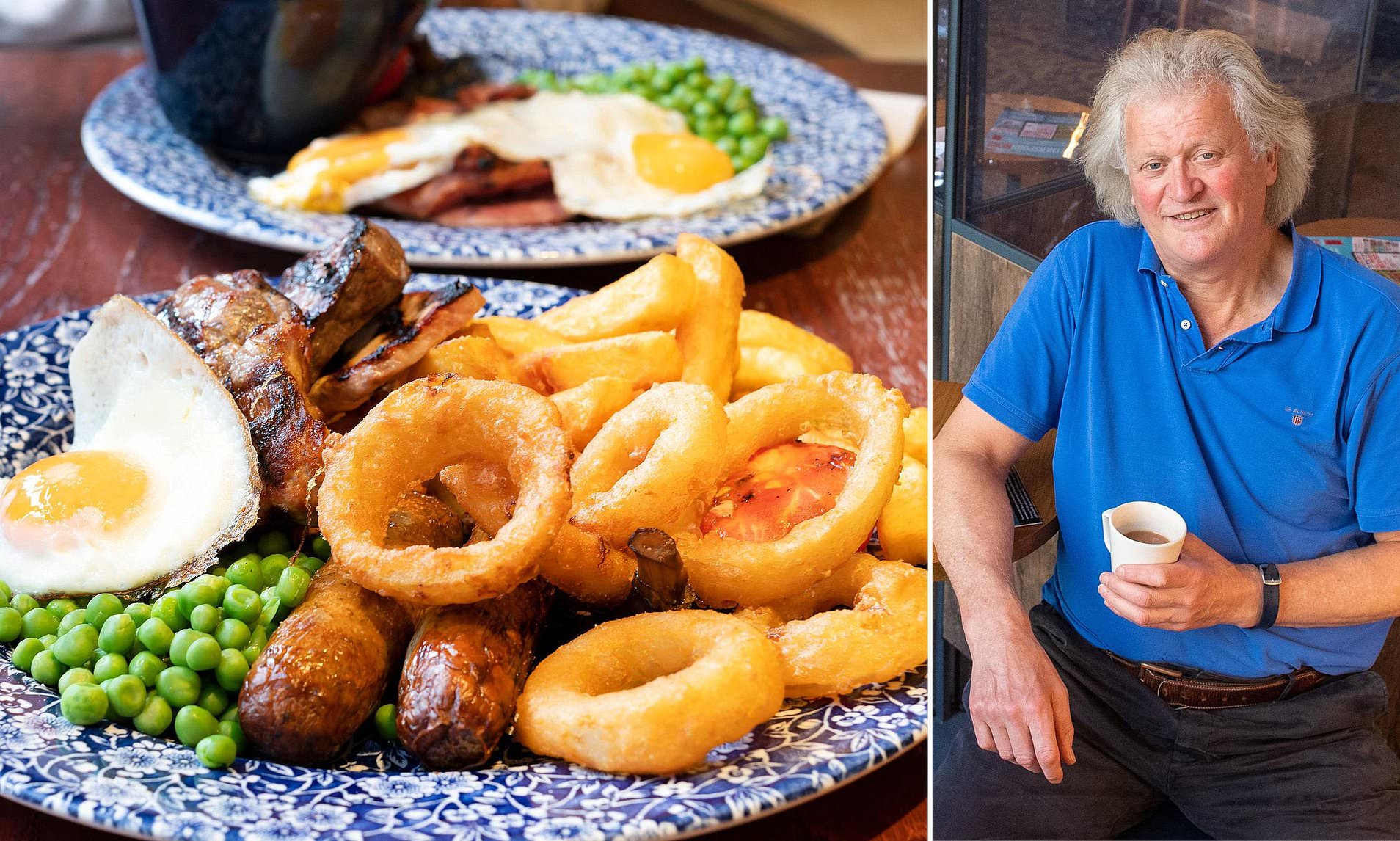 Wetherspoon boss Sir Tim Martin reveals why he took mixed grill off the ...