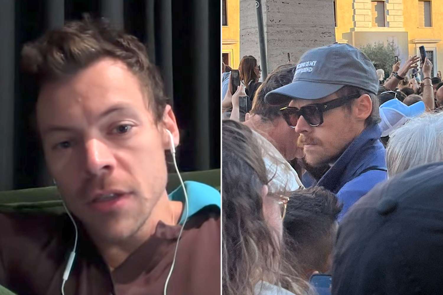 Harry Styles reveals the hilarious reason he ended up in the crowd at ...