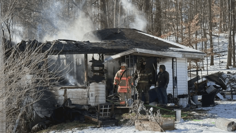 Multiple departments responding to Harrison County fire near Scio