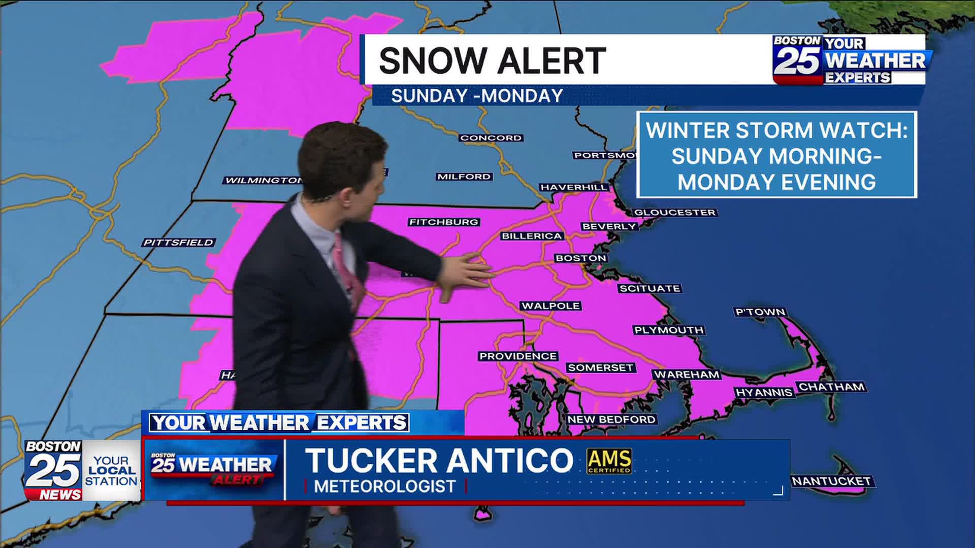 Winter storm warning issued across Mass. as heavy snow approaches