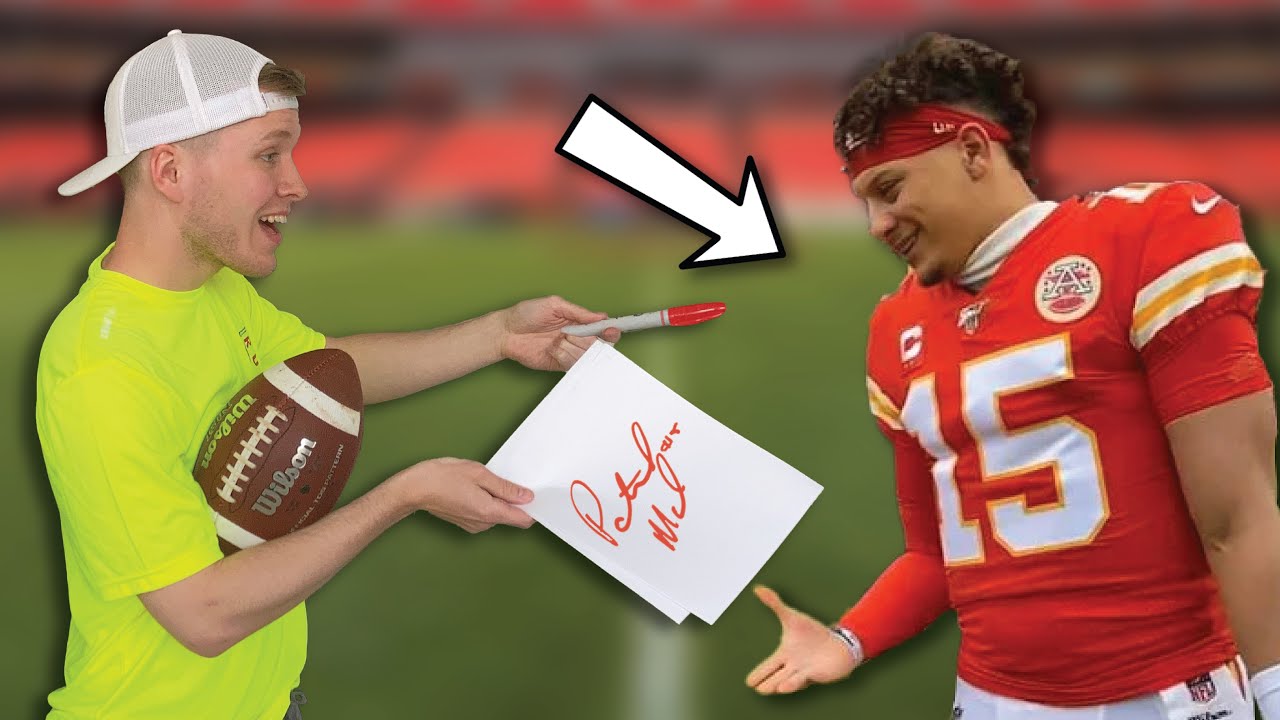 I asked every NFL team for an autograph!