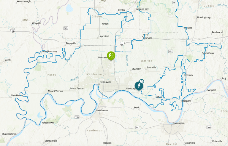 Here's how to check power outages in Evansville area during winter storm
