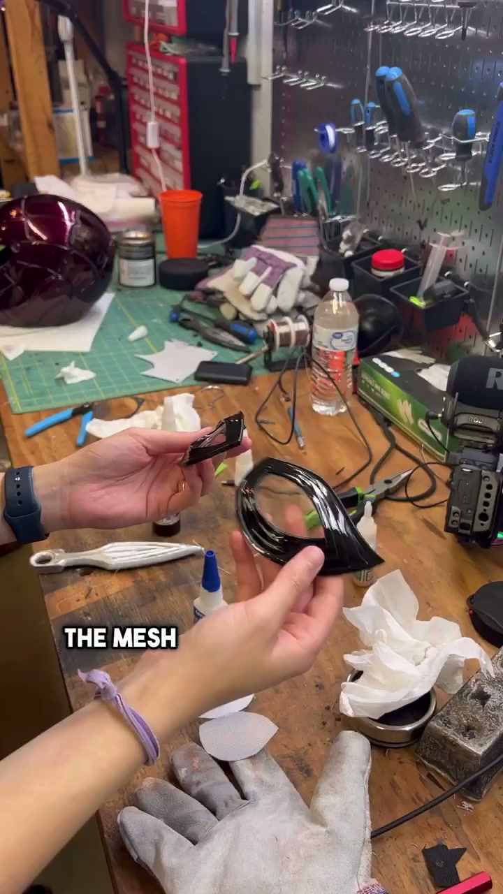 I made the ultimate iron spooder mask! 🕷️