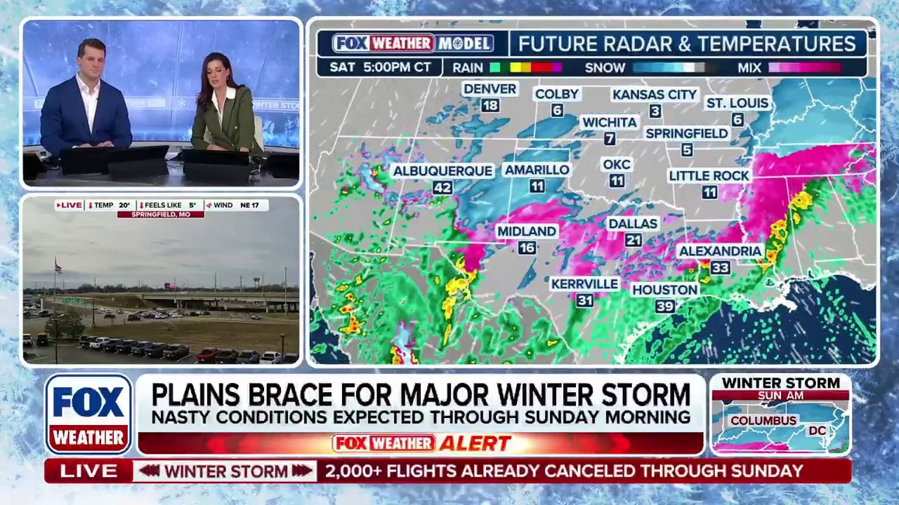 Potentially Historic Storm Raises Ice Storm Threats Throughout Parts Of