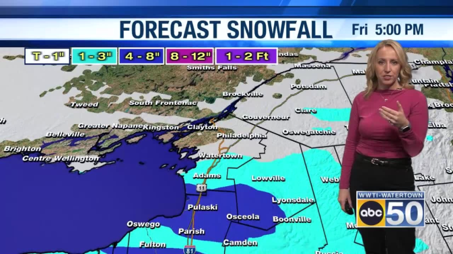 North Country weather: Friday, Jan. 23, 2026