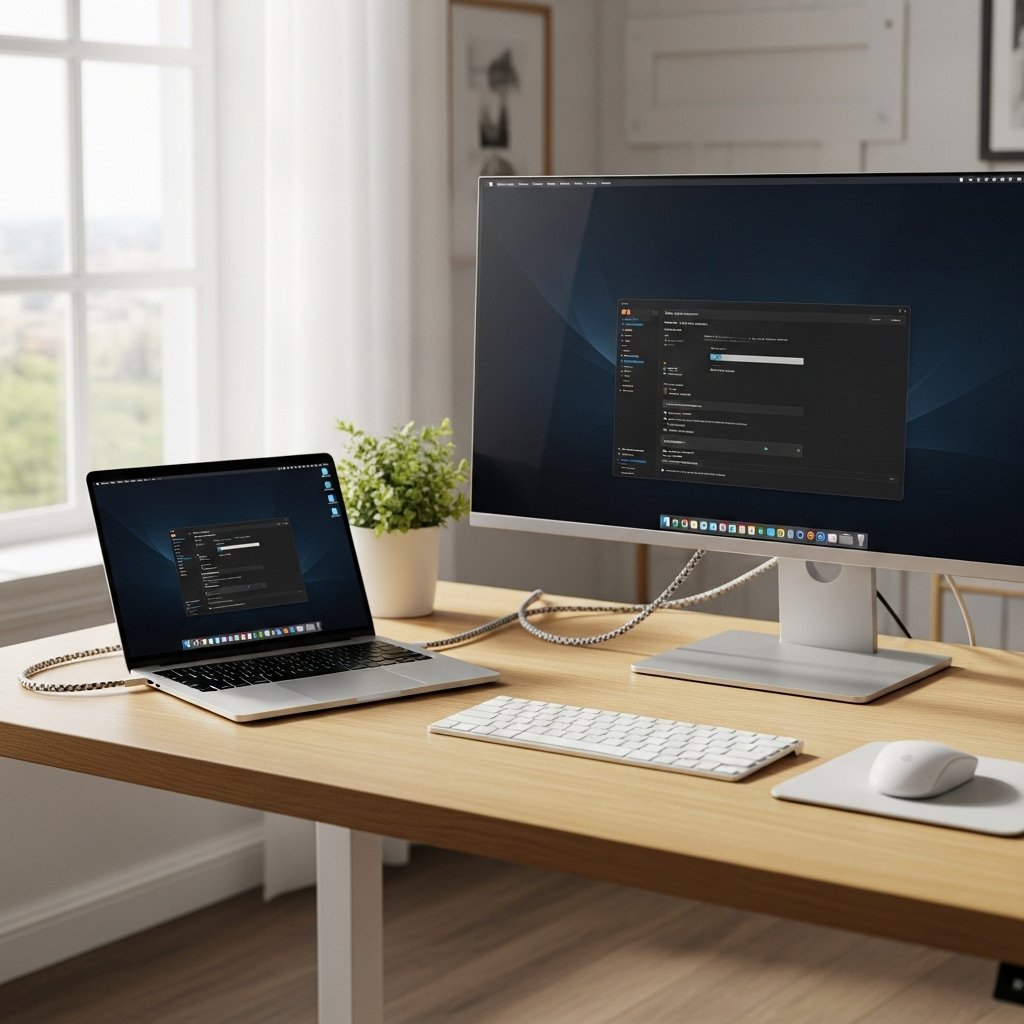 Turn your laptop into a full desktop setup