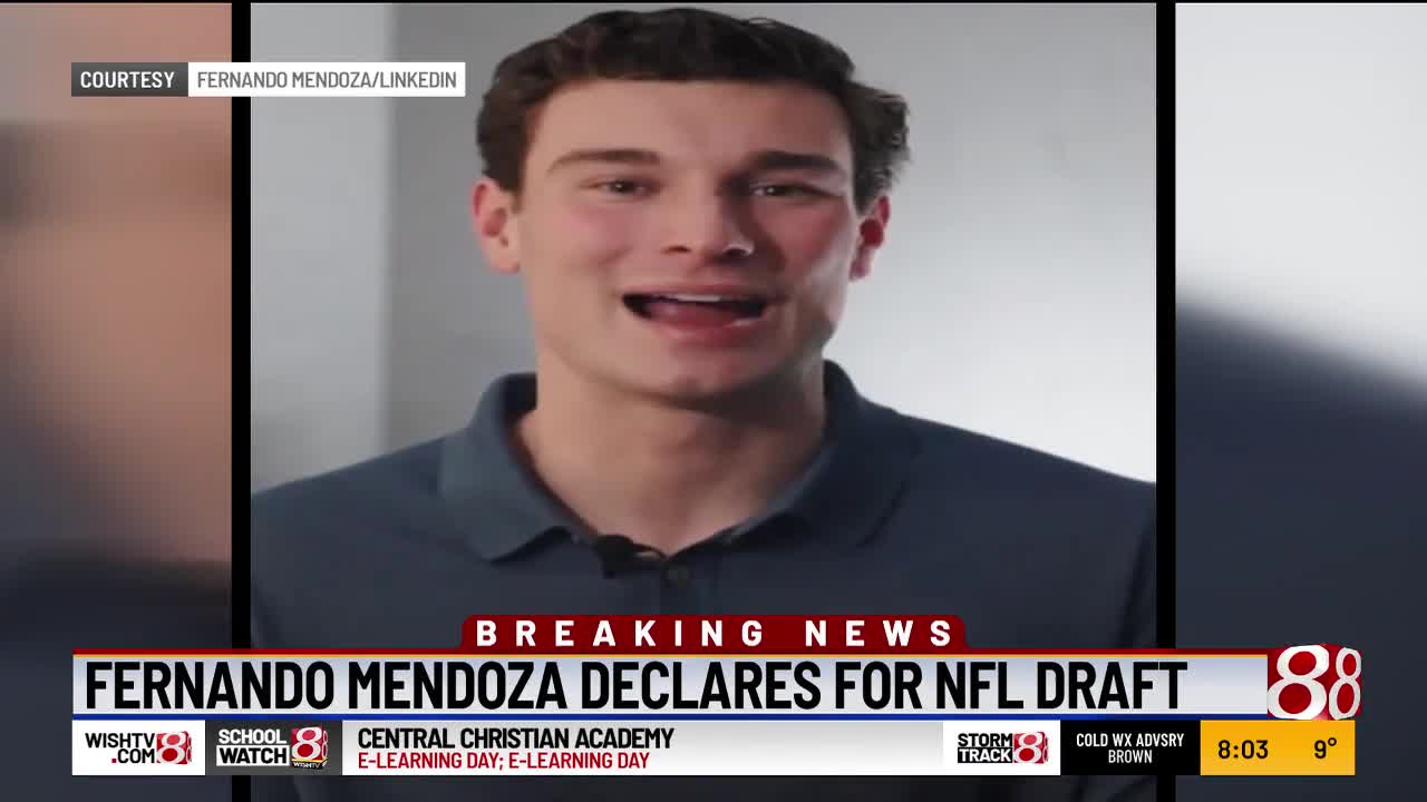 Fernando Mendoza declares for NFL draft
