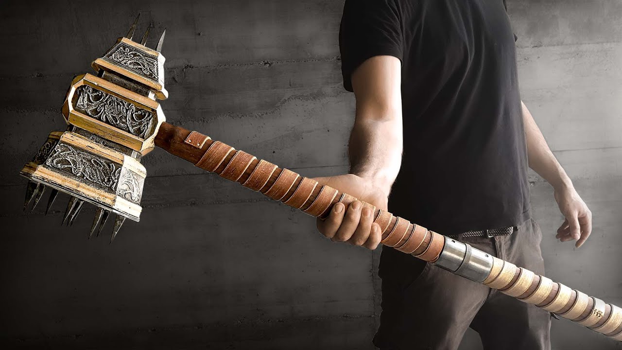 Making this war hammer from start to finish