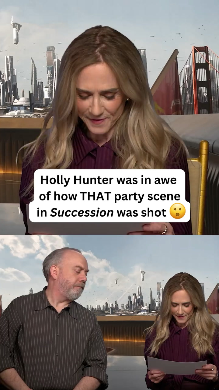 Memory lane with Holly Hunter on 'Succession'