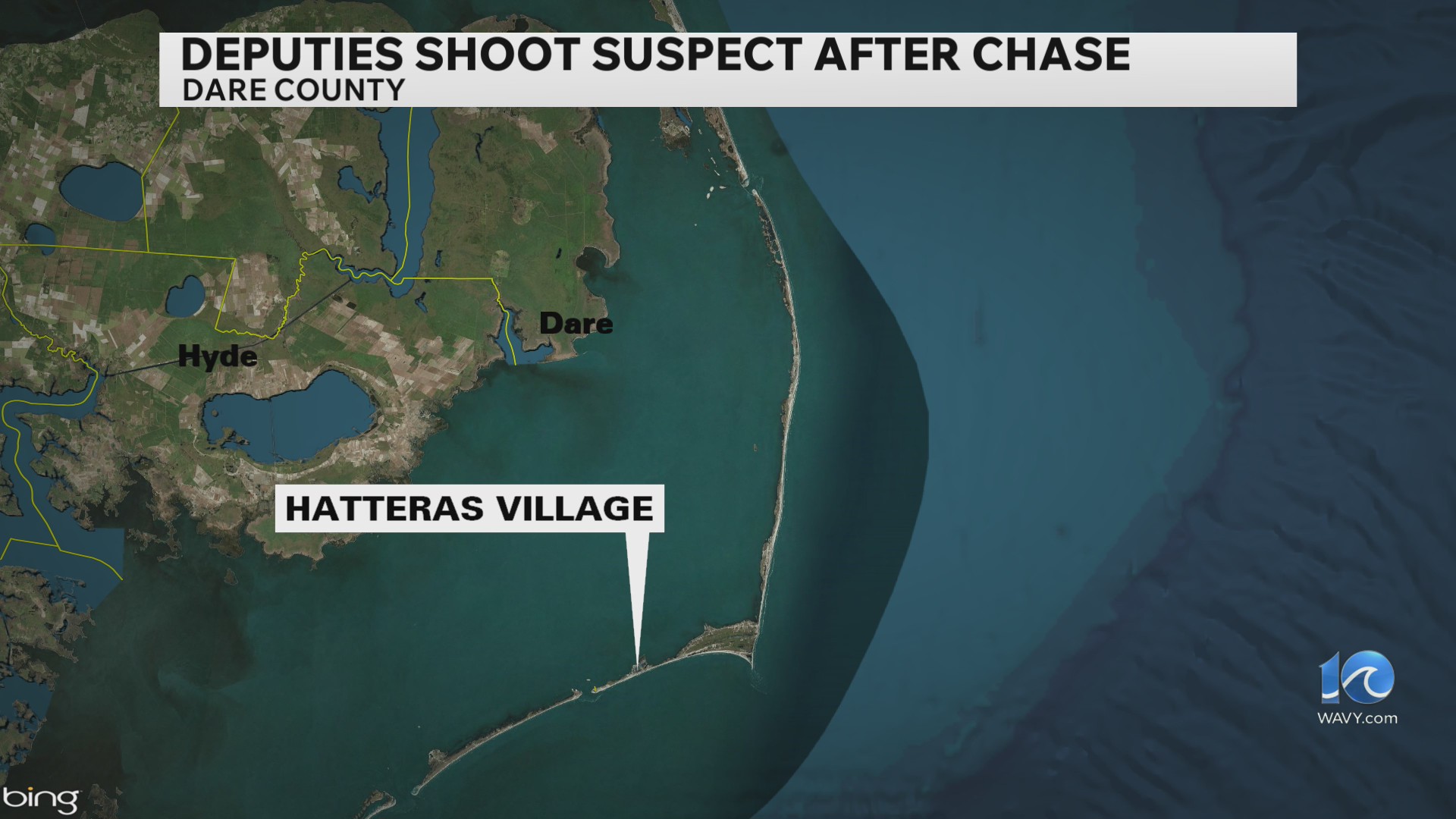 Deputy-involved shooting in Dare County; suspect injured after ...